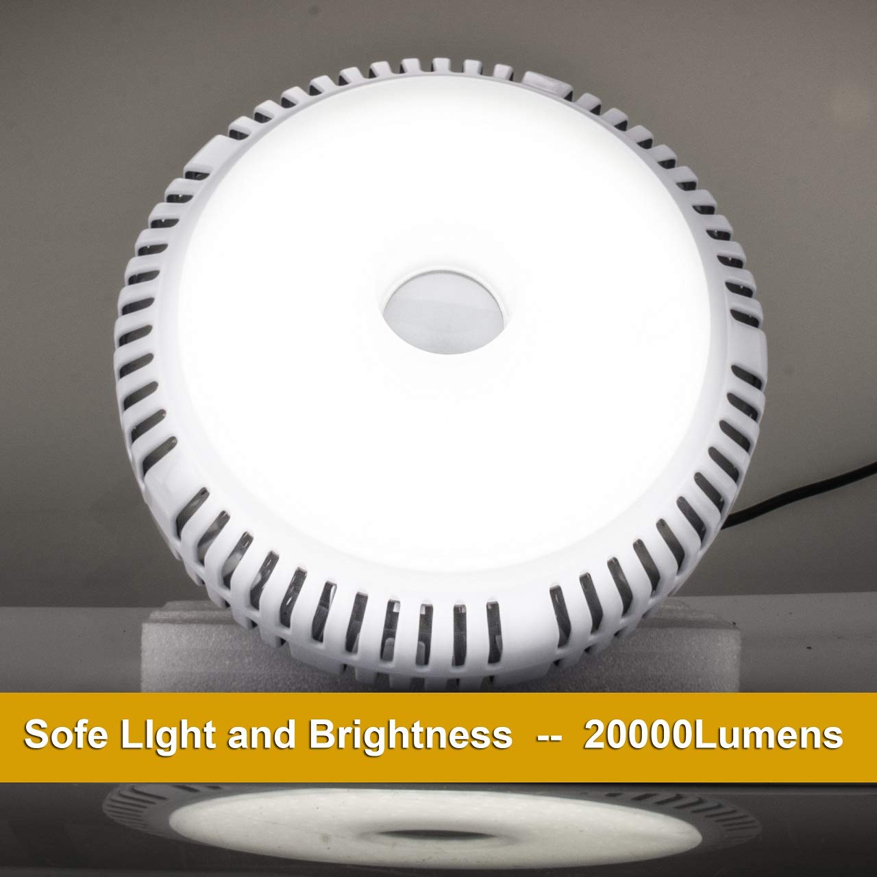 dephen 150W High Bay LED Light Bulb, Mogul E39 Retrofit LED Bulb, 5700K LED Shop Light, 400W-600W Metal Halide/HPS/HID Replacement for Workshop Barn Warehouse Garage Commercial Lighting