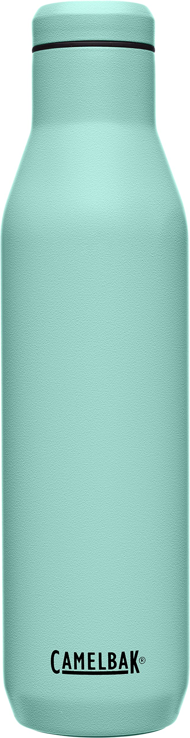 CamelBak Horizon 25oz Water Bottle - Insulated Stainless Steel - Wine Compatible - Leak Proof - Coastal