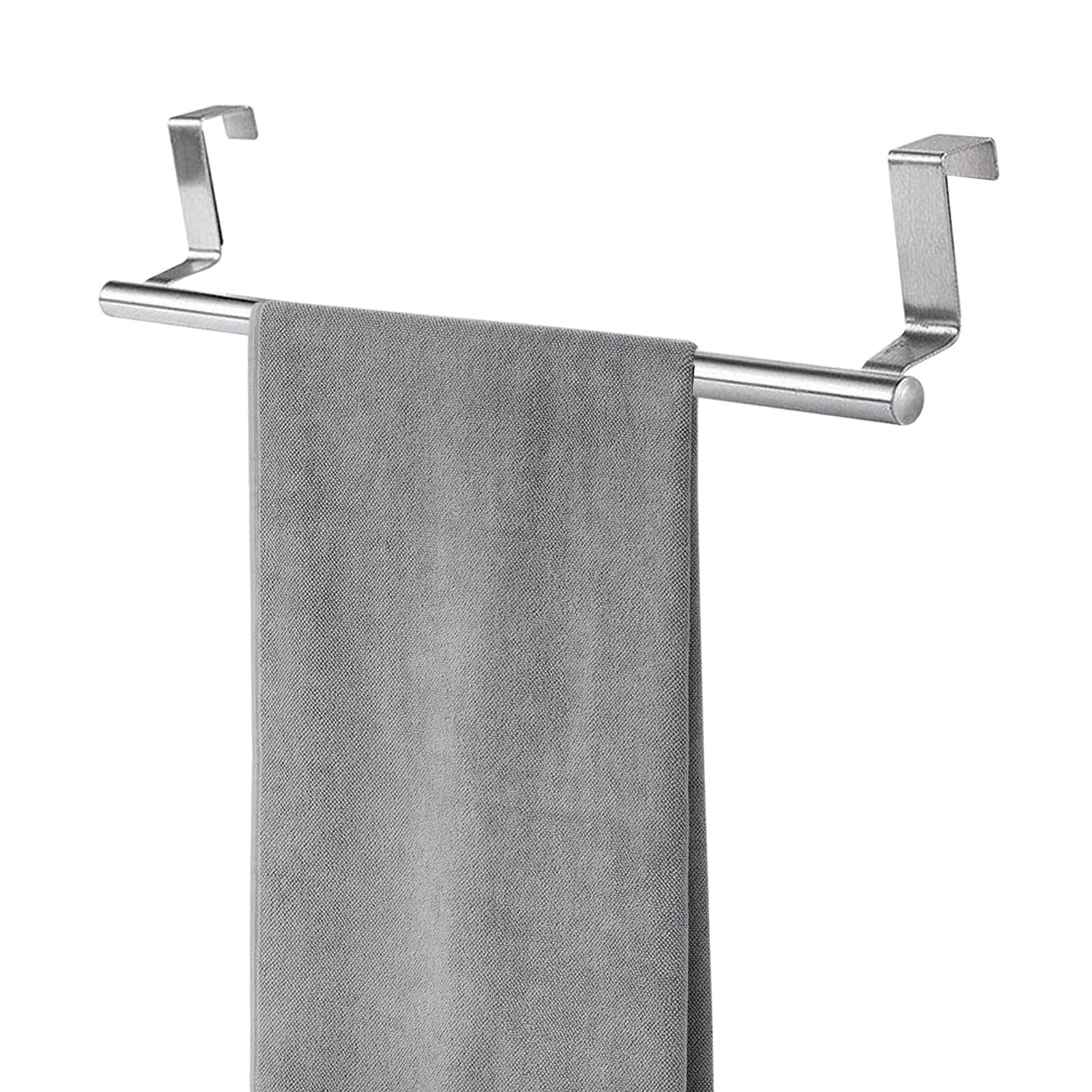 Door Hanging Towel Holder - Overdoor Towel Hanger, Easy to Install Hanging Towel Rack | Adjustable Over The Door Towel Storage Towel Stand, Multi Hanging Towel Rail for Bathroom Kitchen Bedroom