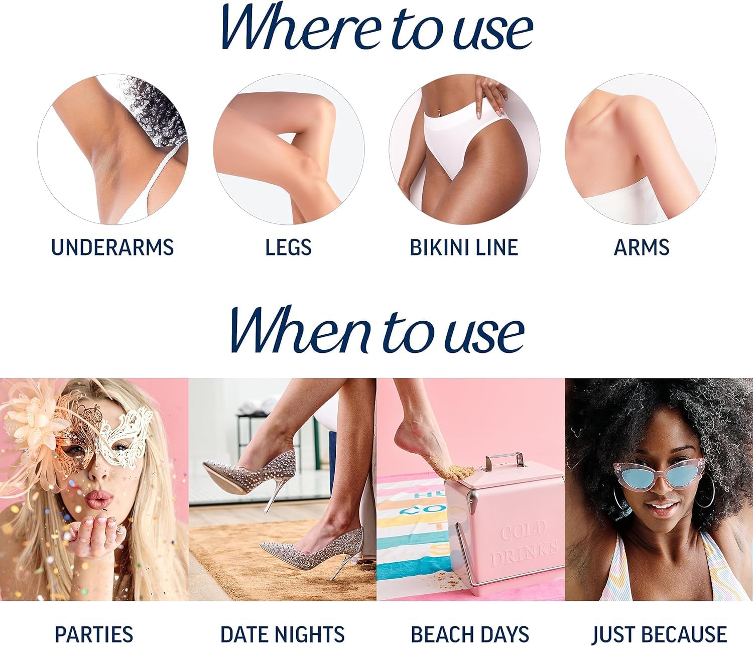 Veet Leg and Body Wax Strip Kit, 40 Wax Strips and 4 Wipes each (Value Pack of 12)
