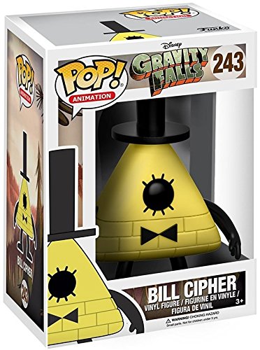 POP Disney: Gravity Falls - Bill Cipher Funko Pop! Vinyl Figure (Bundled with Compatible Pop Box Protector Case) Multicolor 3.75 inches