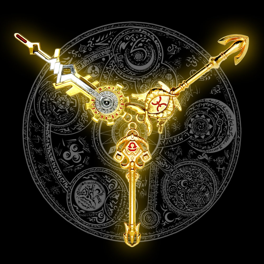 econoLED 25PCS Key Chain Celestial Spirit Gate Pendant Set Keychain for Children Kids Christmas Thanksgiving Day Birthday Gifts