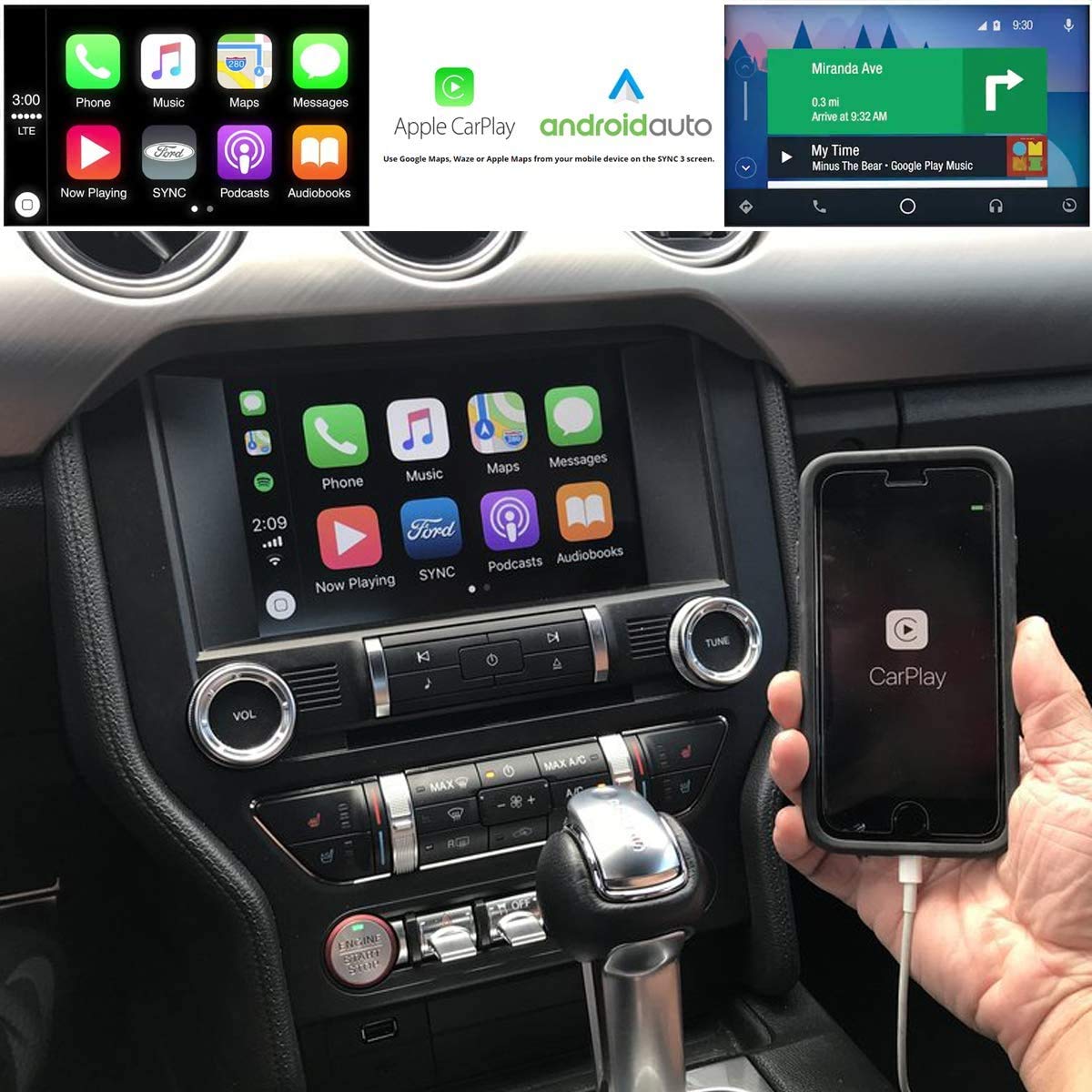 Bestycar OEM Genuine Single USB Interface Module Compatible for Ford CARPLAY SYNC 3 HU5Z-19A387-A Mustang Focus