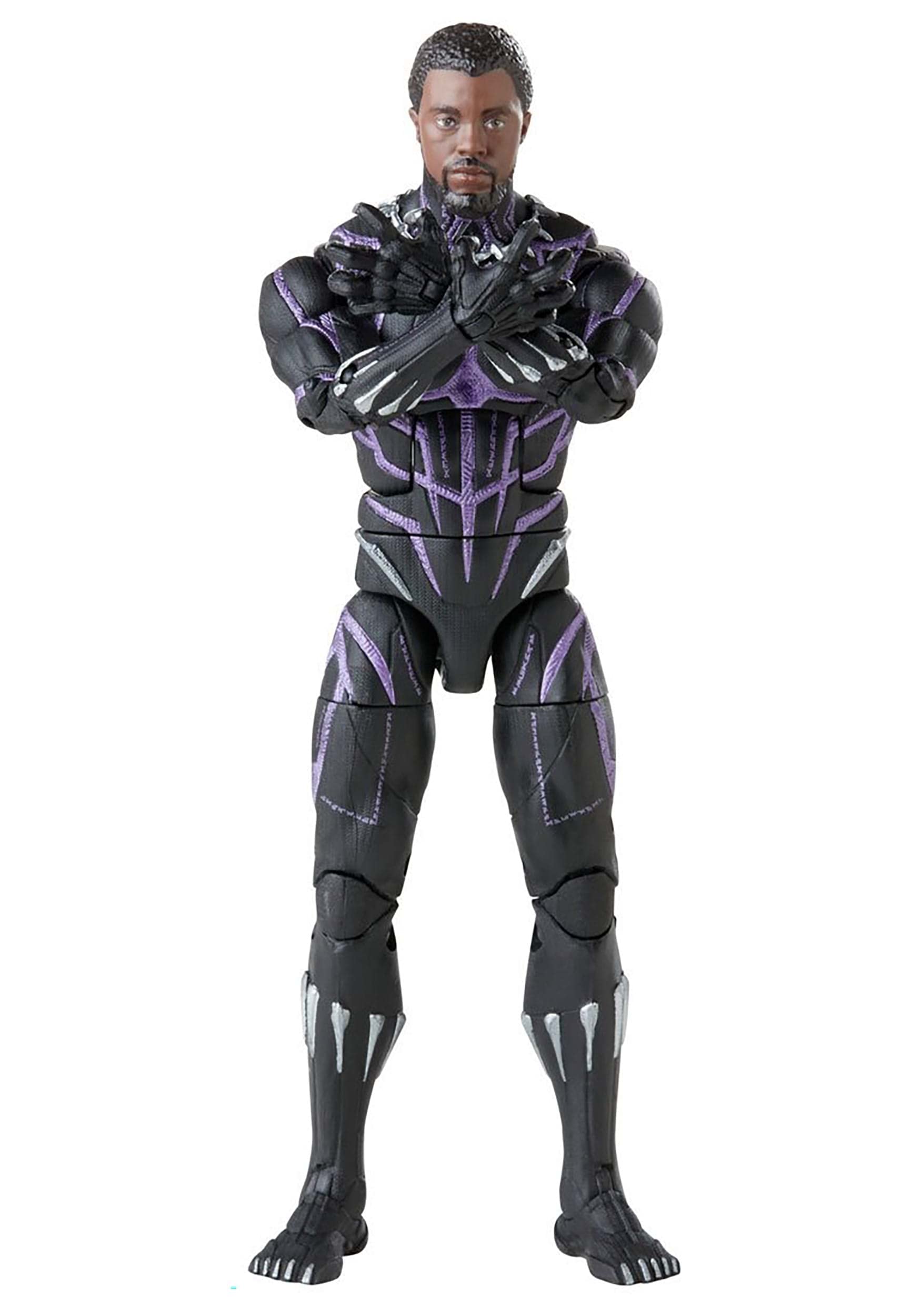 Marvel Legends Series Black Panther Legacy Collection Black Panther 6-inch Action Figure Collectible Toy, 3 Accessories