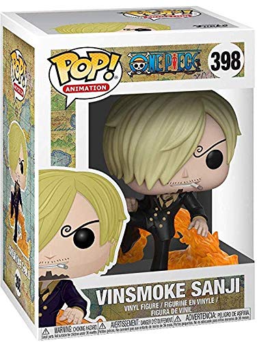 POP One Piece - Vinsmoke Sanji (Fishman) Funko Pop! Vinyl Figure (Bundled with Compatible Pop Box Protector Case) Multicolor 3.75 inches
