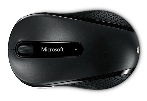Microsoft Wireless Mobile Mouse 4000 - Graphite. Comfortable Ergonomic design, Wireless, USB 2.0 with Nano transceiver for PC/Laptop/Desktop, works with Mac/Windows Computers