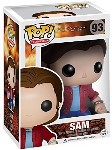 POP Supernatural - Sam Winchester Funko Vinyl Figure (Bundled with Compatible Box Protector Case), Multicolored, 3.75 inches