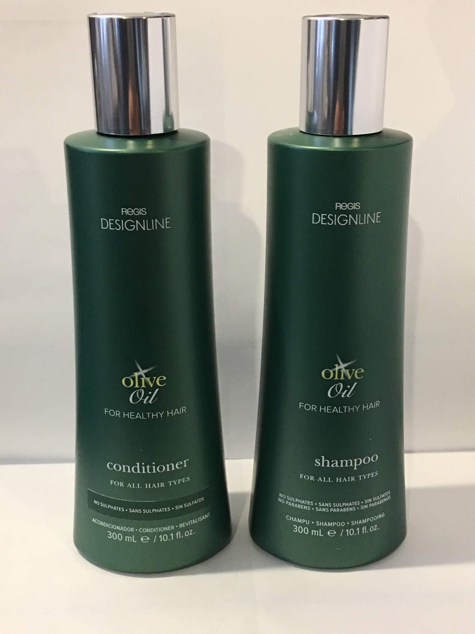 Regis Designline Olive Oil Duo Shampoo 12oz and Conditioner 12oz. by Regis
