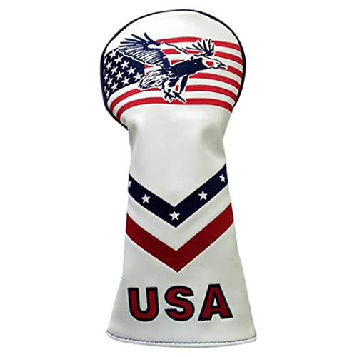 BESSTUUP Premium Eagle Wood Driver Headcover Golfer Club Cover #1 Covers Equipment