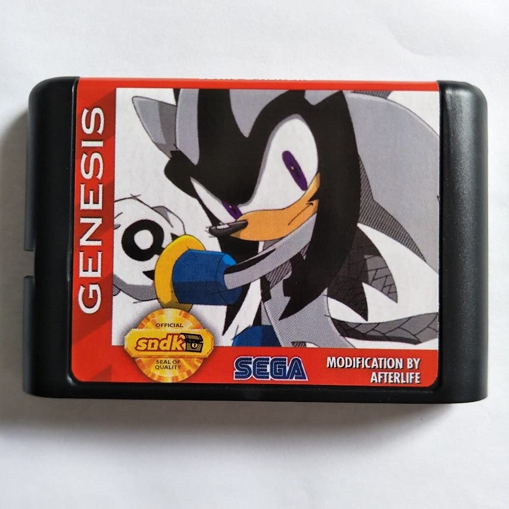 Royal Retro Sonico And Ashuro For Sega Genesis Mega Drive 16 Bit Game Cartridge For PAL And NTSC (Black)