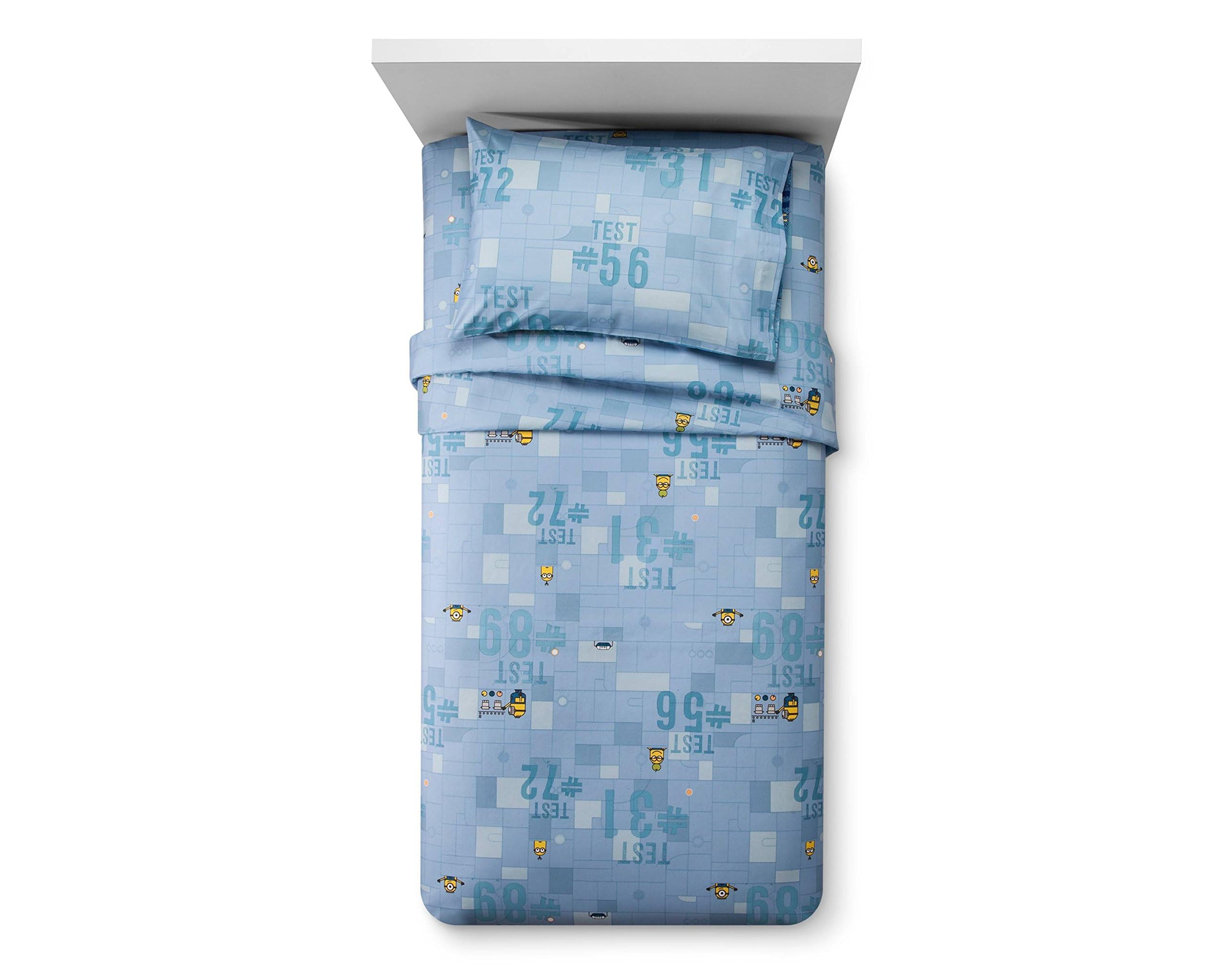 Despicable Me 3 Minions Blue Sheet Set (Twin) 3pc