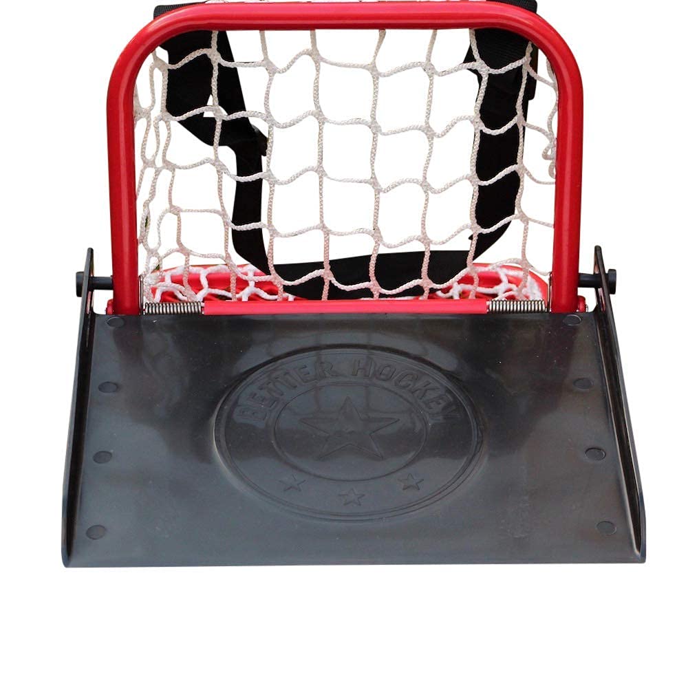 Better Hockey Extreme Pro Sauce Catcher - Saucer Pass Training Aid, Miniature Hockey Goal, Holds Up to 40 Pucks, Great Yard and Tailgating Fun, Easy to Carry