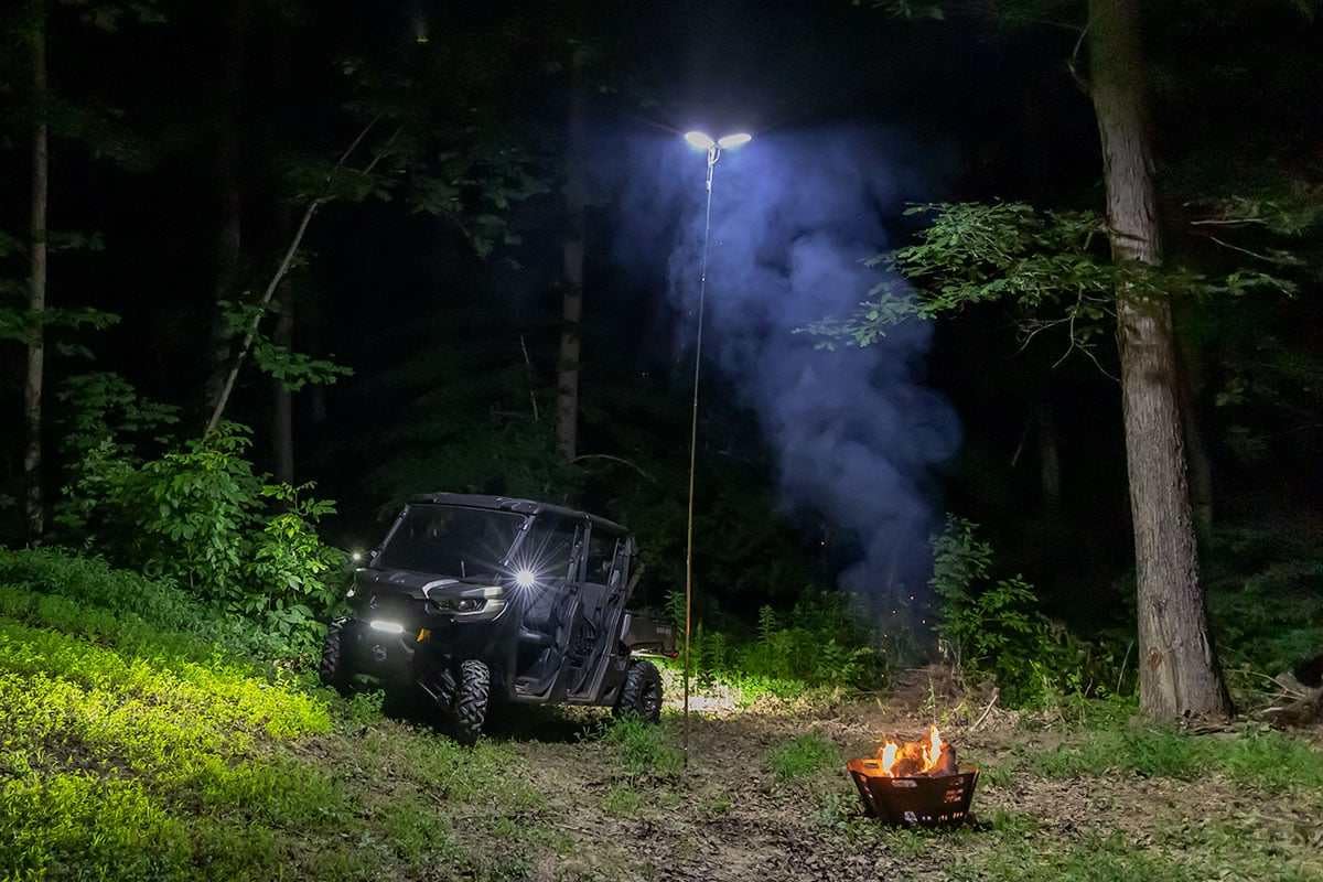 Rough Country Portable Telescopic LED Outdoor/Campsite Light Kit - 99025