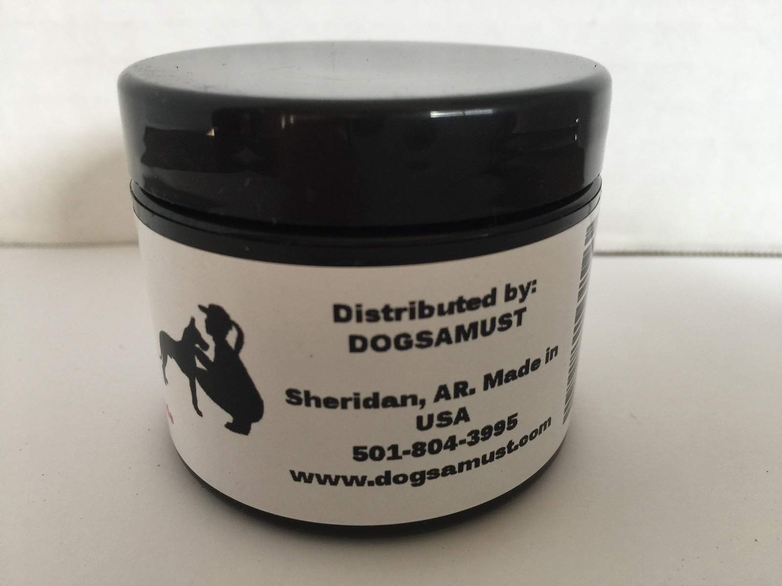 DOGSAMUST All Natural Coconut Shell Activated Charcoal for Dogs 1 oz Powder