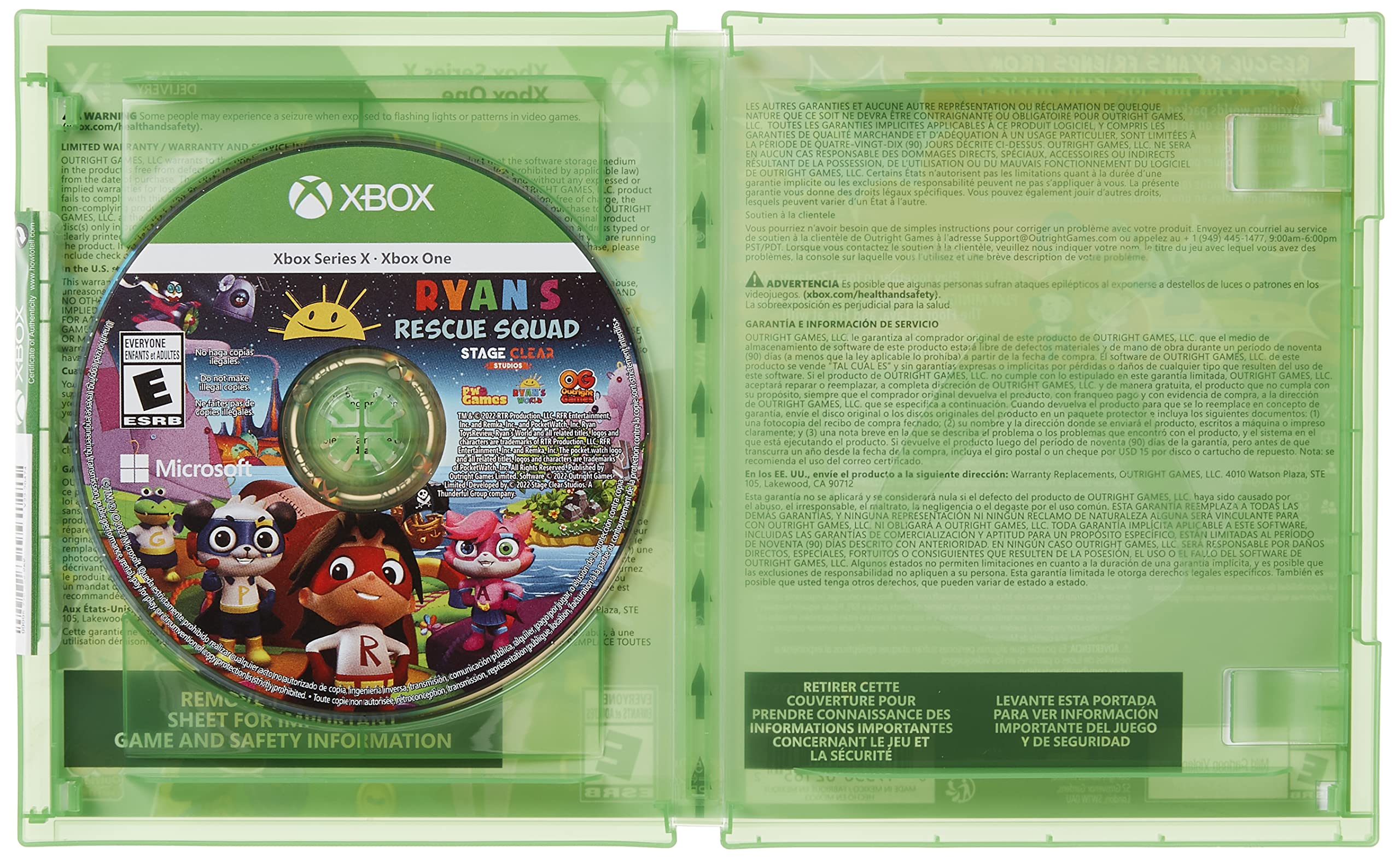 Ryan's Rescue Squad -Xbox Series X