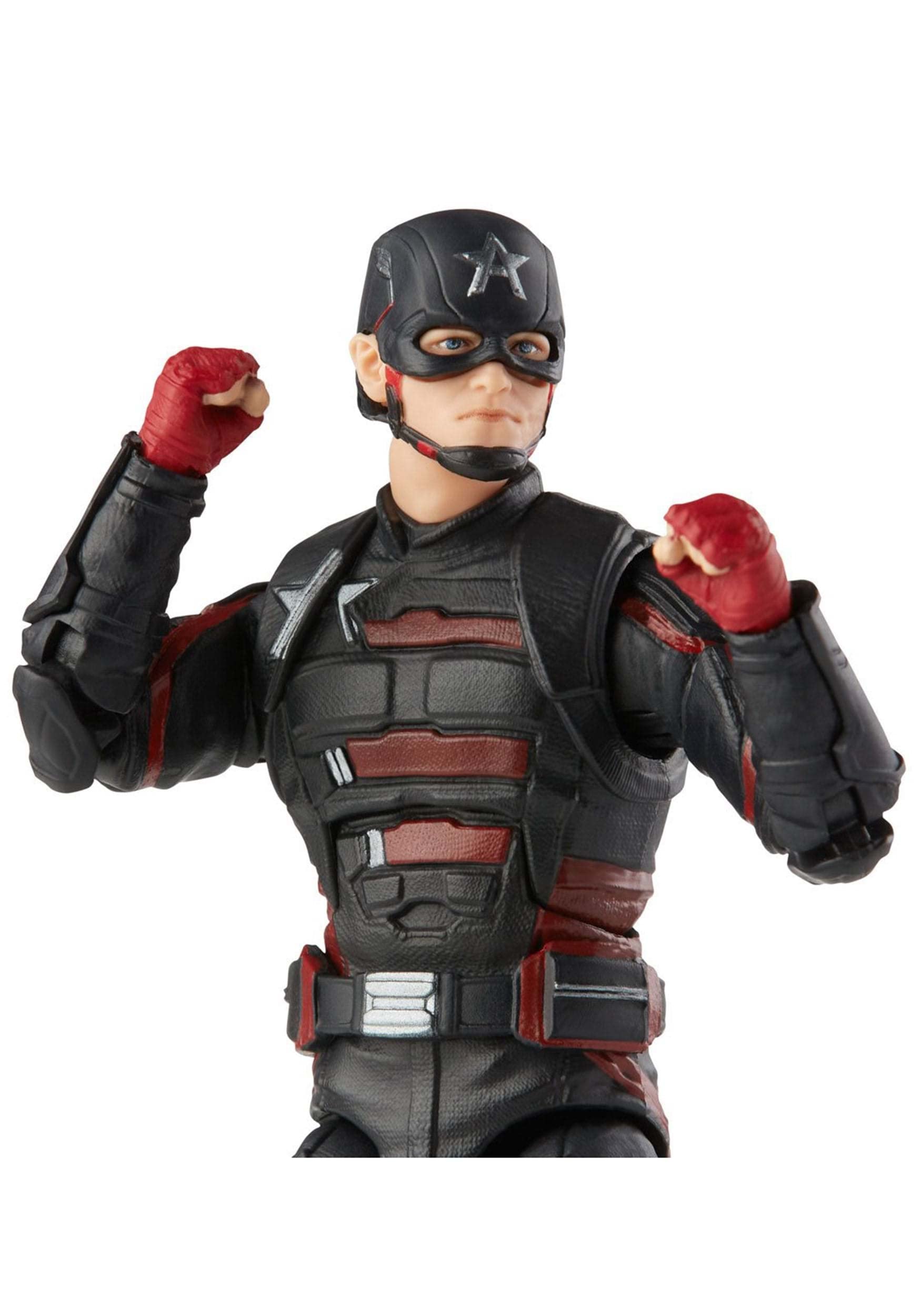 Marvel Legends Series Avengers 6-Inch Action Figure Toy U.S. Agent and 2 Accessories, for Kids Ages 4 and Up