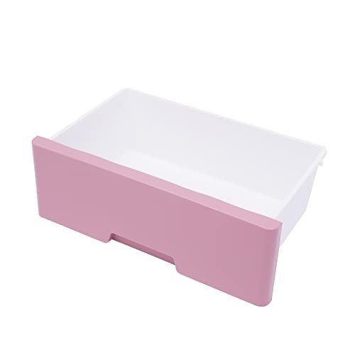 simimasen 5-Layer Pink Storage Drawers Plastic Drawers Dressers Cabinet for Storing Clothes, Towels, Toys