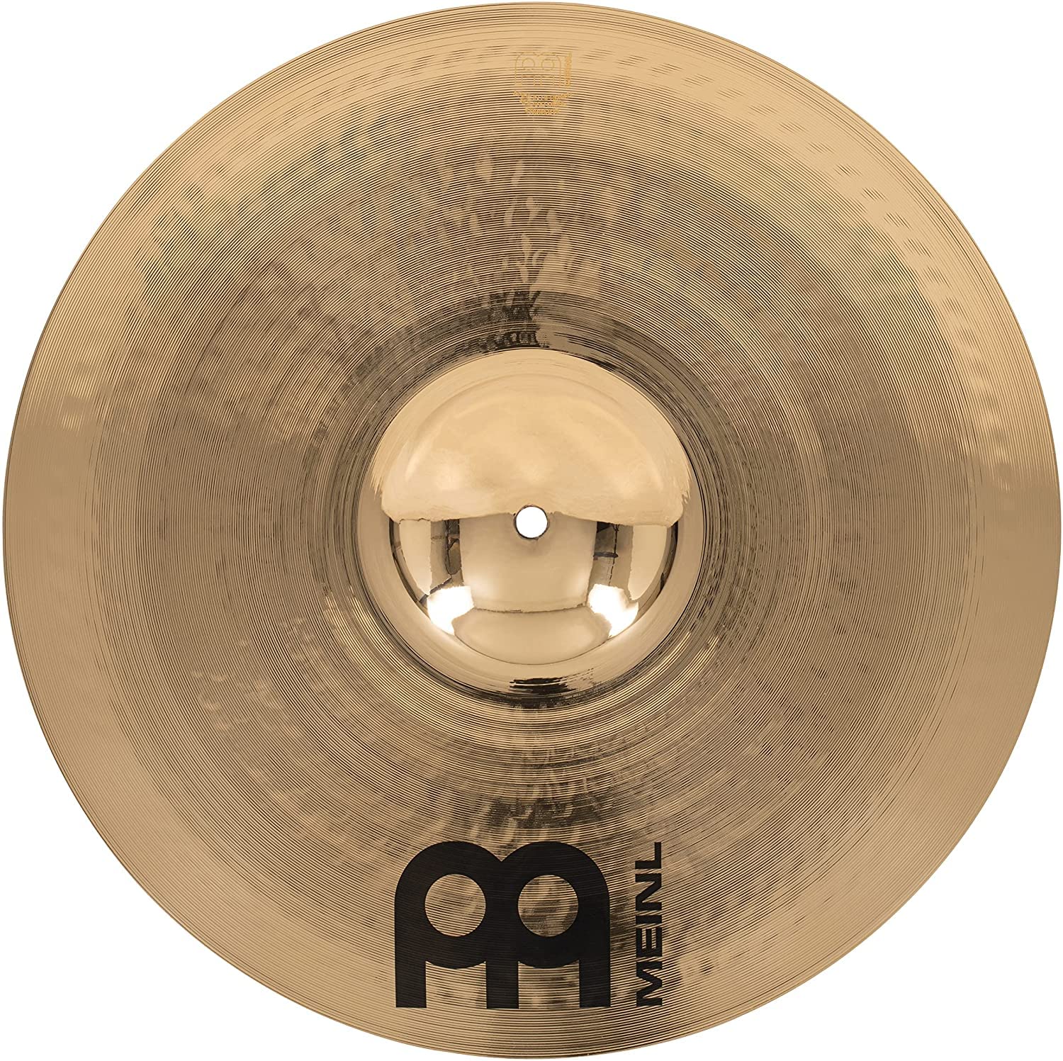 Meinl Cymbals Pure Alloy Custom 17" Medium Thin Crash Cymbal β Made in Germany β Smoked Bronze Finish, 2-Year Warranty (PAC17MTC)