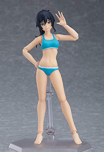 Max Factory Female Swimsuit Body (Makoto) Figma Action Figure, Multicolor
