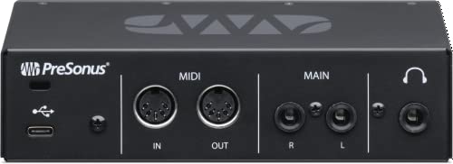 PreSonus Revelator io24 USB-C Compatible Audio Interface with Integrated Loopback Mixer and Effects for Streaming, Podcasting, and More