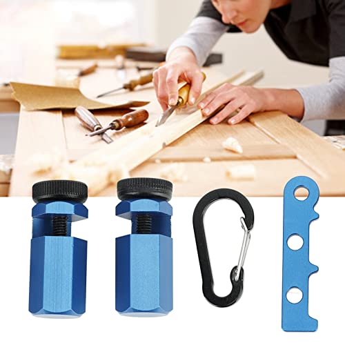 Azusumi Stair Gauge Knob Metal Stair Stringer Layout Tool Tall Stair Gauge for Framing Square Carpentry Rafter