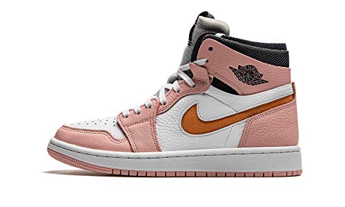 Jordan Womens WMNS Air Jordan 1 High Zoom CM CT0979 601 Pink Glaze - Size 7W