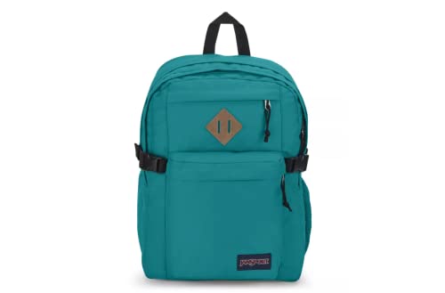 JanSport Main Campus Backpack - Travel, or Work Bookbag w 15-Inch Laptop Sleeve and Dual Water Bottle Pockets, Deep Lake