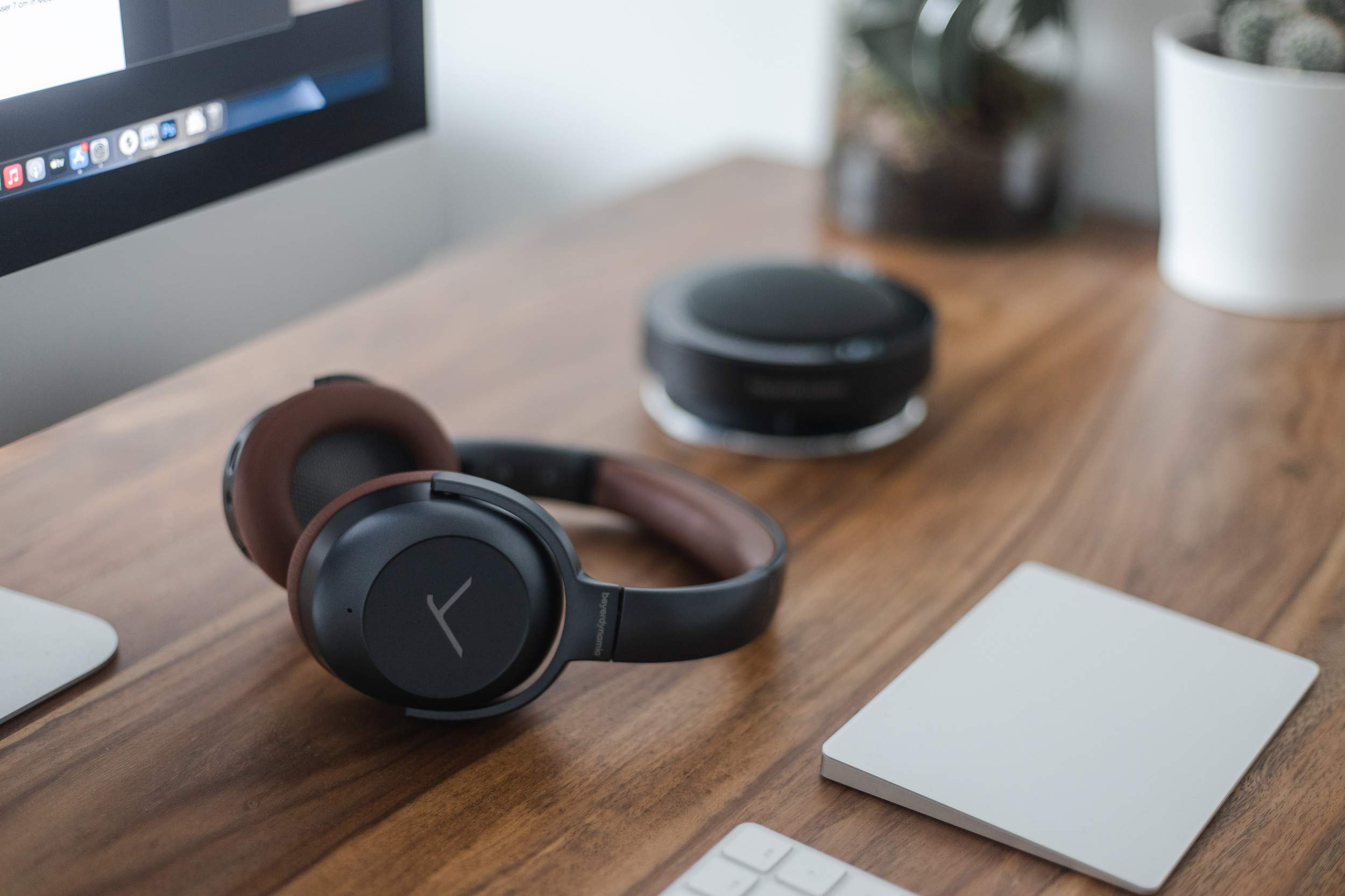 beyerdynamic Lagoon ANC Explorer Bluetooth Headphones with ANC and Sound Personalization Grey/Brown
