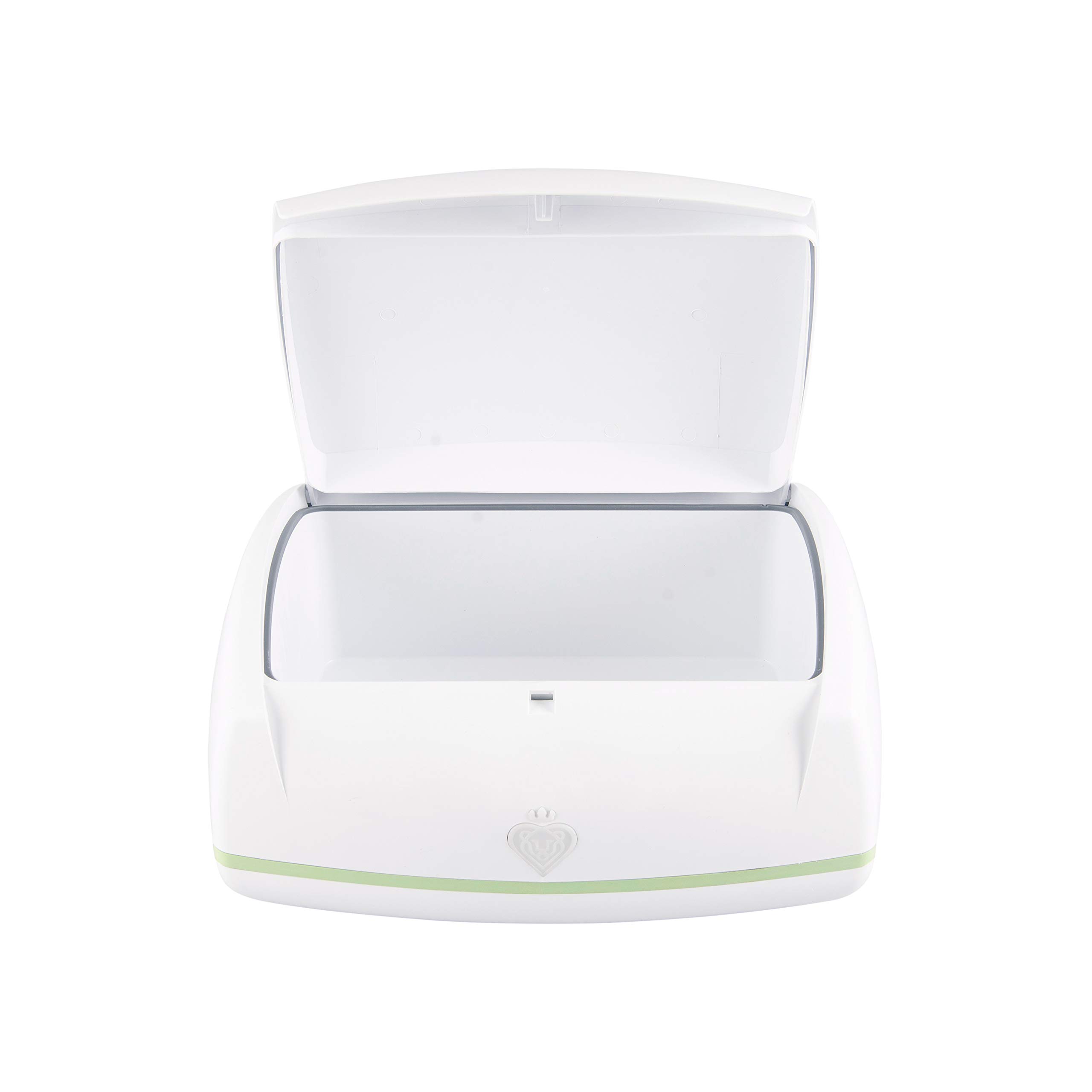 Prince Lionheart Warmies Wipes Warmer Designed for Reusable Cloth Wipes | Soft Glow Nighlight | Includes 1 everFRESH Pillow and 4 Warmies Cloth Wipes