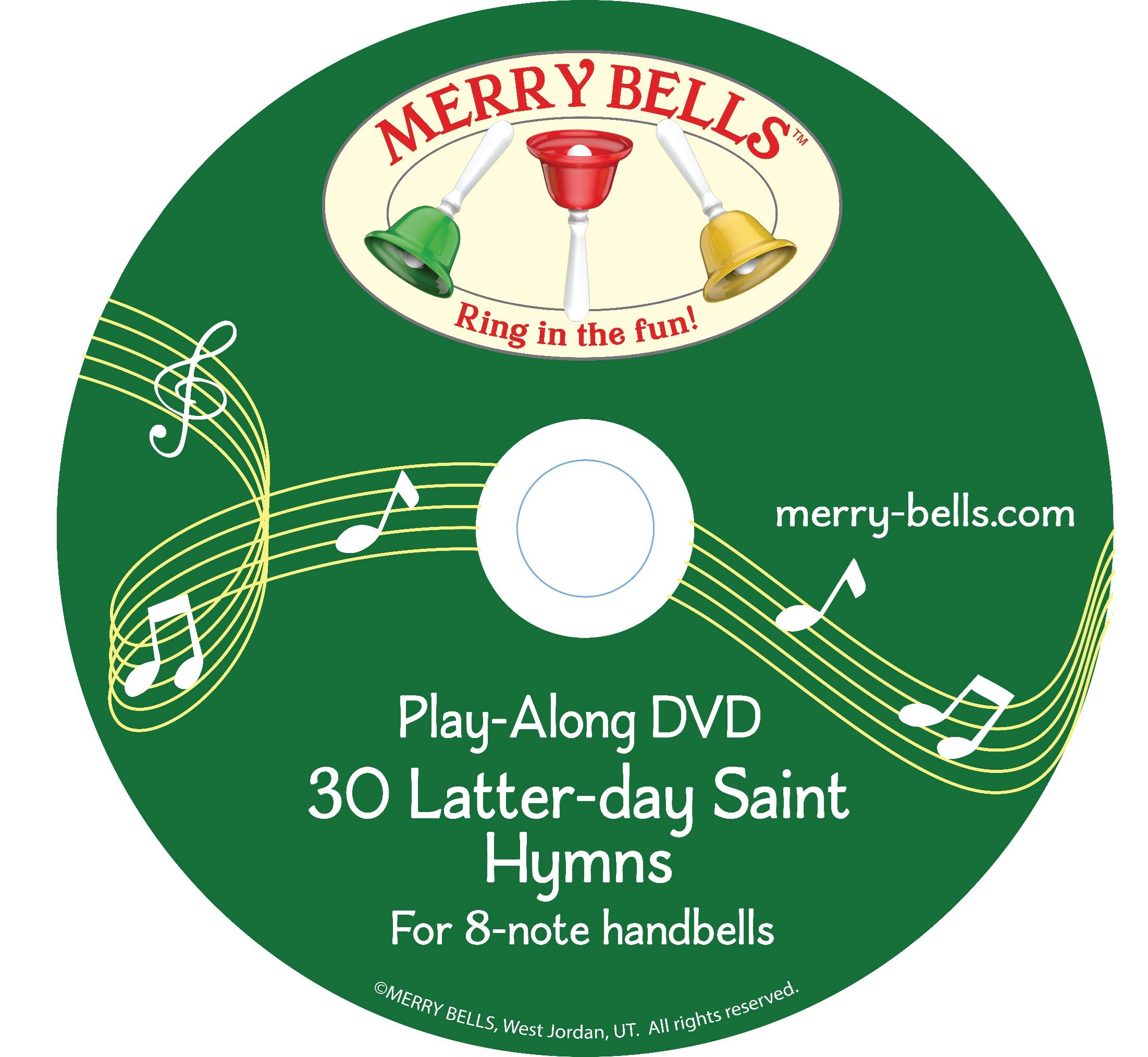 Merry Bells Latter-day Saint Hymns Play-Along DVD for Handbells