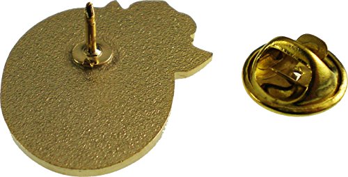 Cultural Exchange Sigma Gamma Rho Rose Flower Lapel Pin [Gold - 1"]