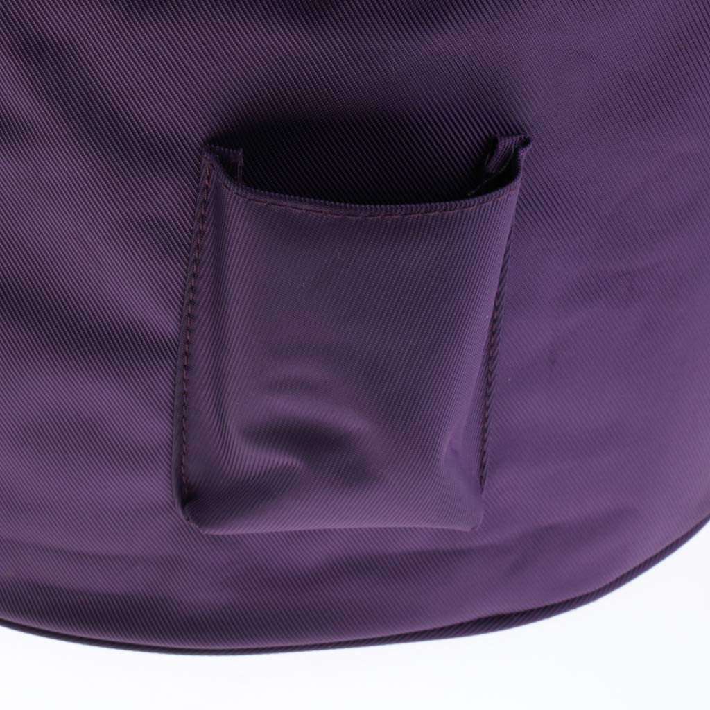 gazechimp 2 Pcs 14in Bowl Carry Cases Travelling Bags Carrier