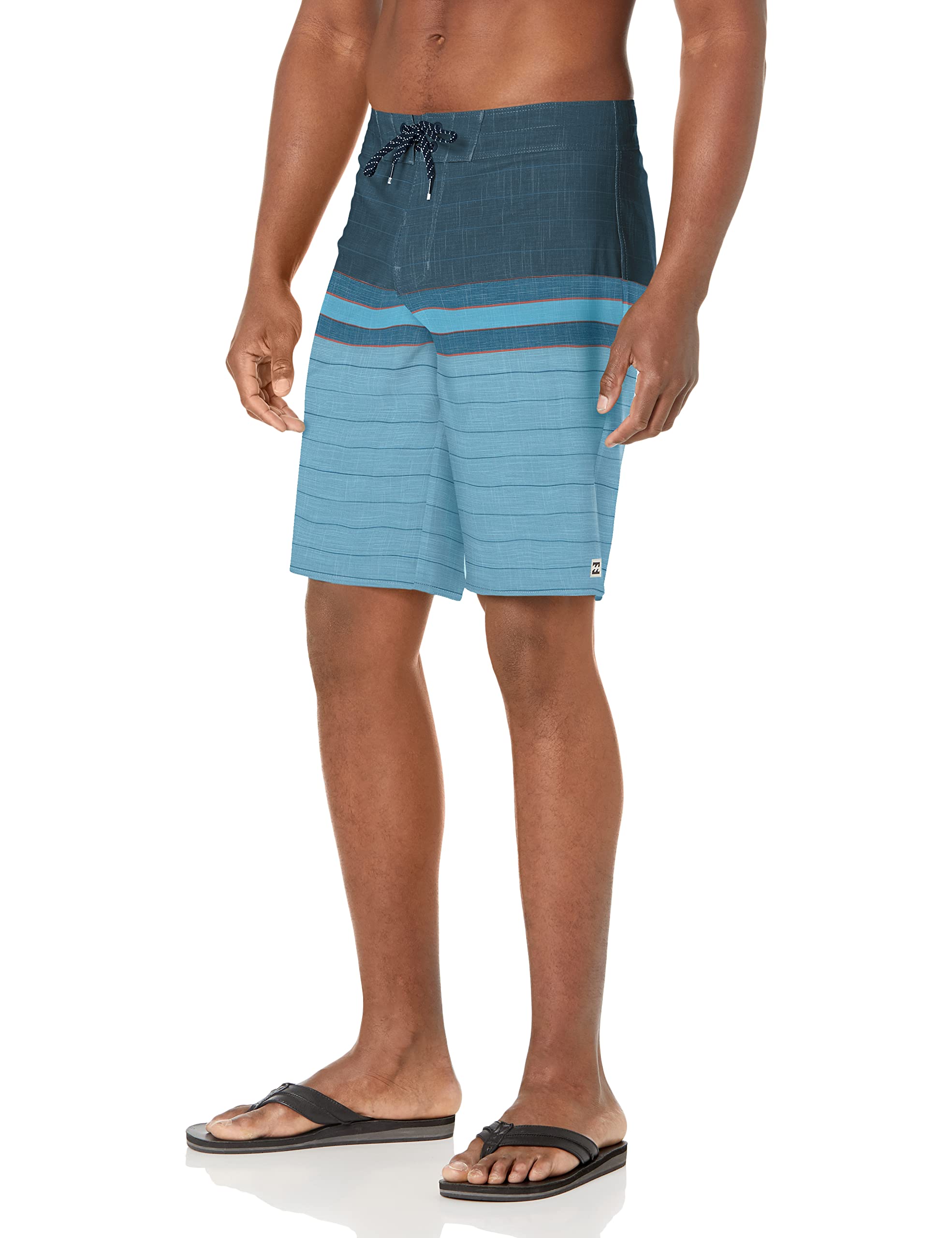 Billabong Men's Standard 20 Inch Outseam Performance Stretch All Day Pro Boardshort, Harbor, 33