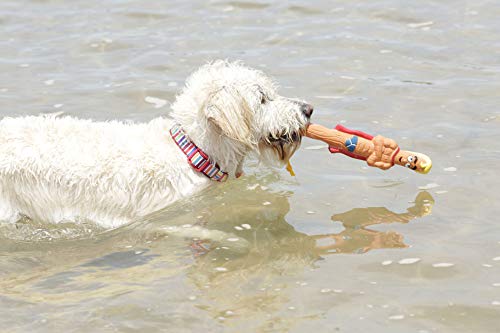 DOOG - The Supersticks Incredible Stalk Fetch Toys Safer Than Real Sticks, Splinter Free, Glow-in-The-Dark Eyes, Floats, Easy to Clean