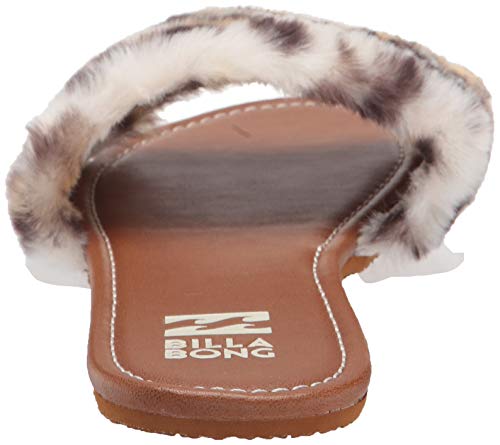 Billabong Women's Furocious Slide Sandal, Tan, 9 M US