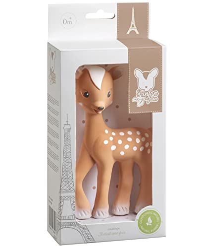 Vulli Sophie La Girafe Fanfan The Fawn Teether by Friend, Brown (616341)