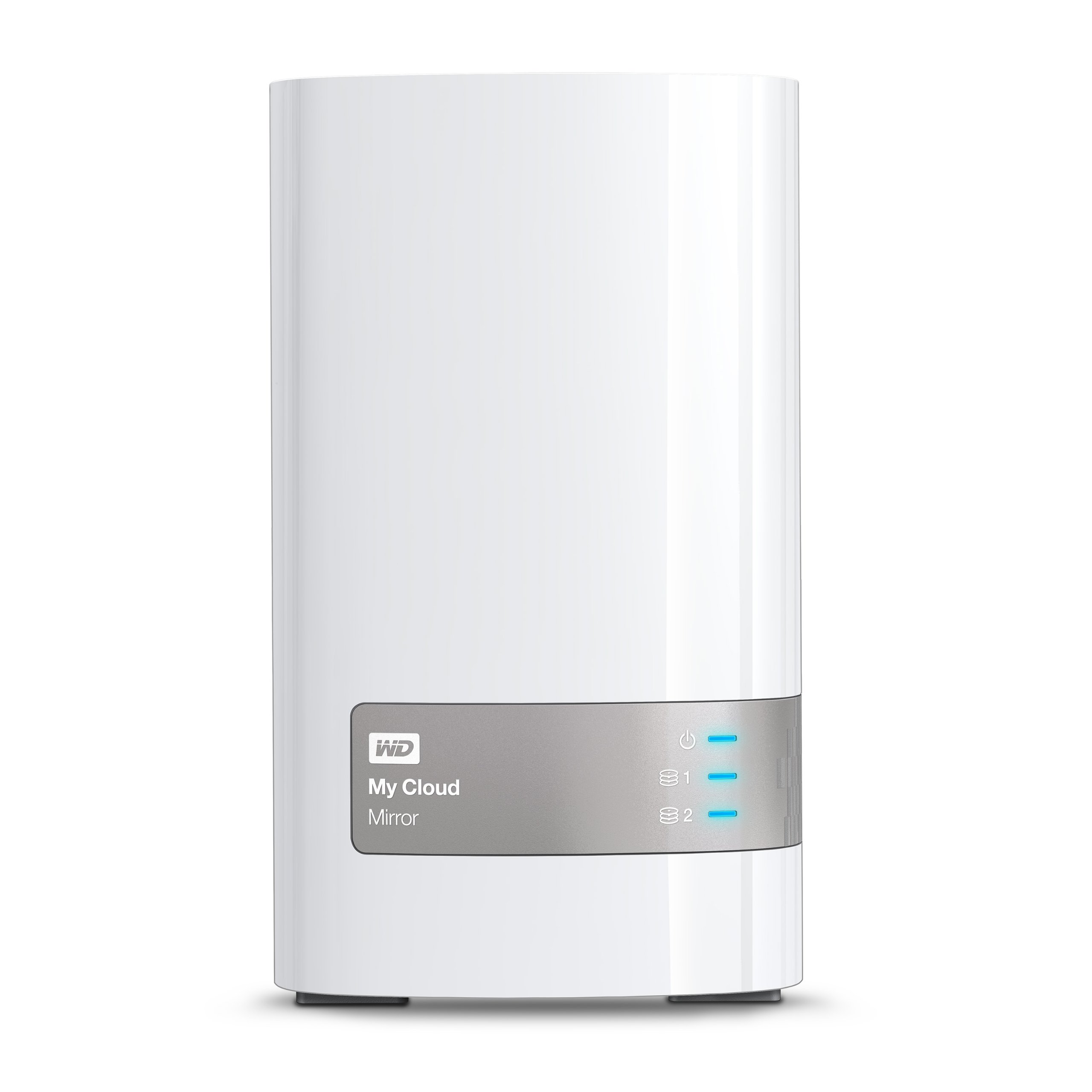 WD 6TB My Cloud Mirror Personal Network Attached Storage - NAS - WDBZVM0060JWT-NESN