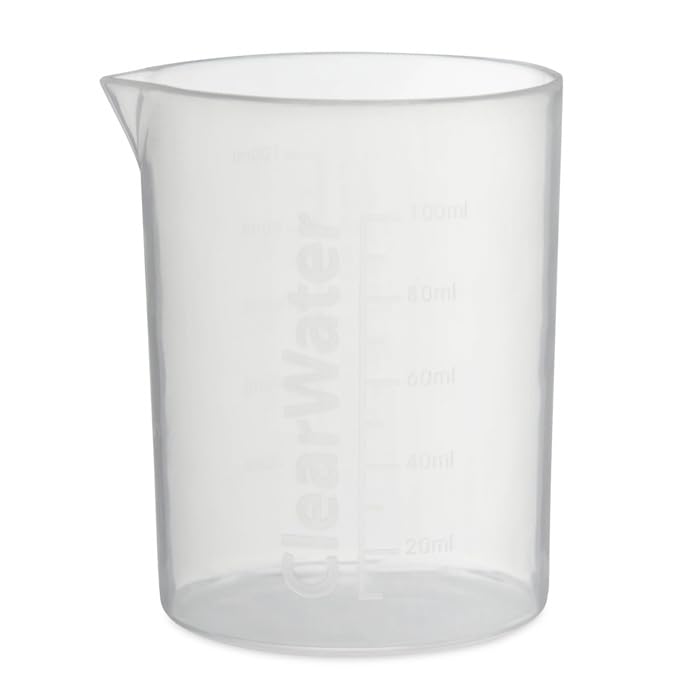 Clearwater CH0032 Measuring Set for Swimming Pool and Hot Tub Chemical Treatment, Transparent