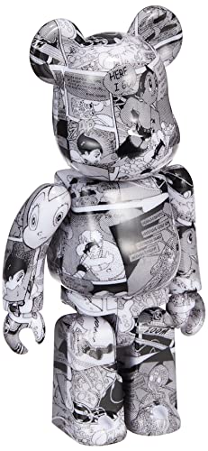 Hung Hing Toys TZKH-001 Astro Boy Comic Camouflage Pattern bearbrick 400% & 100%