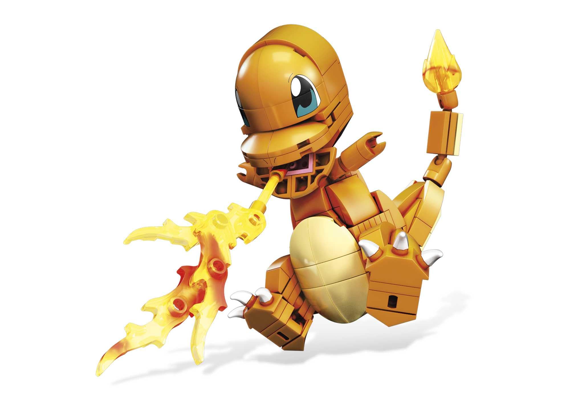 MEGA Pokémon Building Toys Set, Build & Show Charmander with 180 Pieces, 4 Inches Tall, for Kids