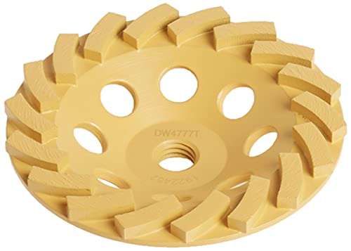 DEWALT Grinding Wheel, Diamond Cup, 5-Inch (DW4777T)
