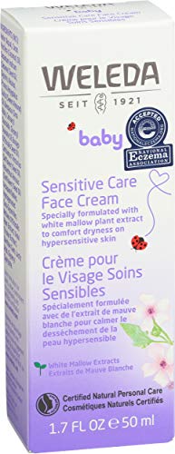 Weleda Baby Derma Face Cream, White Mallow, 1.7 Fl Oz