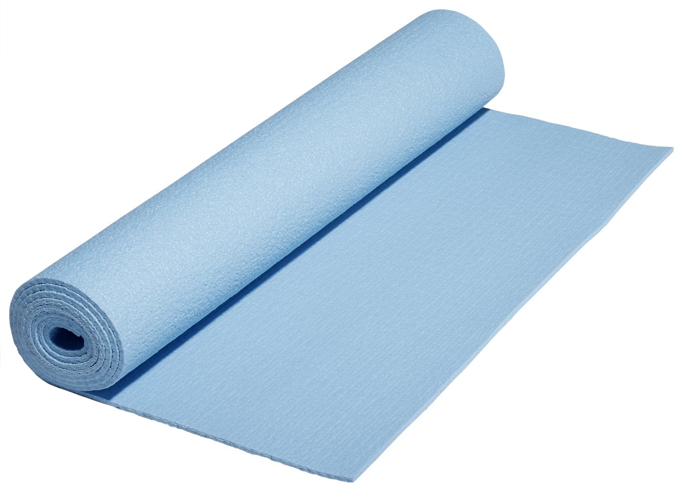 Bheka Deluxe Long Life Yoga Mat Sky Blue 96 Inches Long by 24 Inches Wide