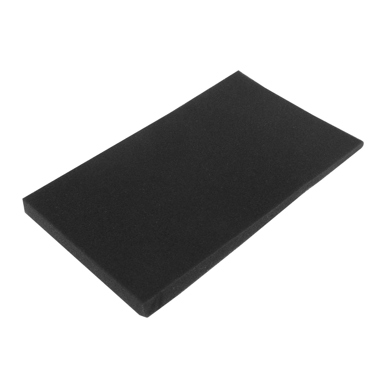Micro Traders 2 Pair of Acoustic Foam Isolation Pad for Studio Monitor Loud-speaker Playback Recording Effect Reducing Background Noise -Black