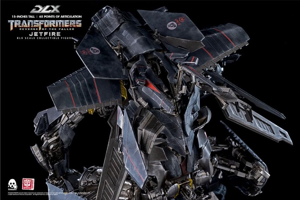 threezero Transformers: Revenge of The Fallen: Jetfire DLX Scale Collectible Figure, Multicolor