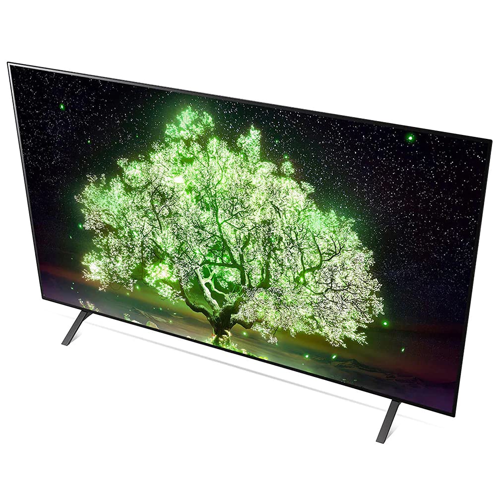 LG OLED65A1PUA 65 Inch A1 Series 4K HDR Smart TV with AI ThinQ Bundle with Premium 2 YR CPS Enhanced Protection Pack