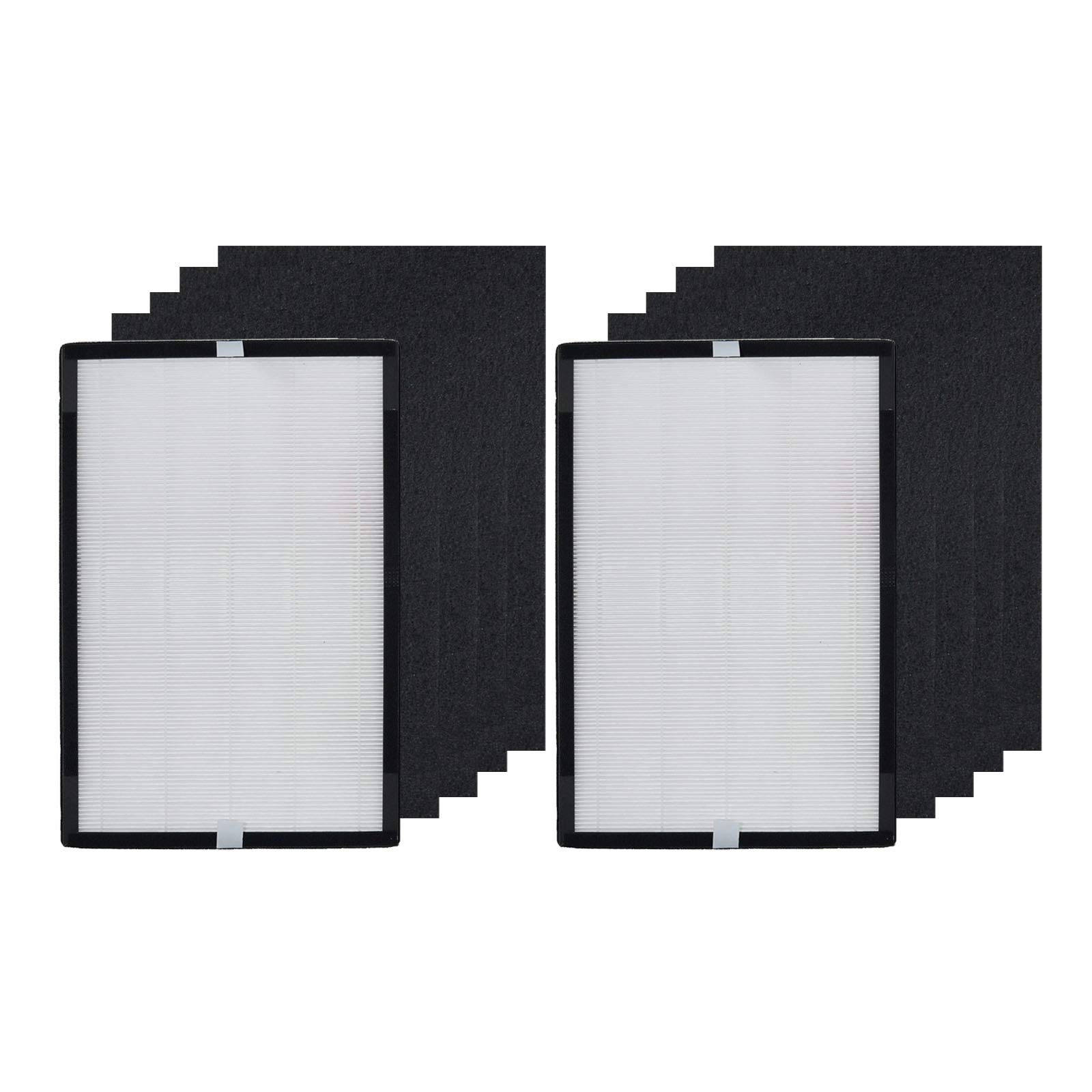 PUREBURG 2-Pack Replacement Set Compatible with GermGuardian AC5600WDLX/AC5600W, FLT5600,FLT56CB4,Filter N