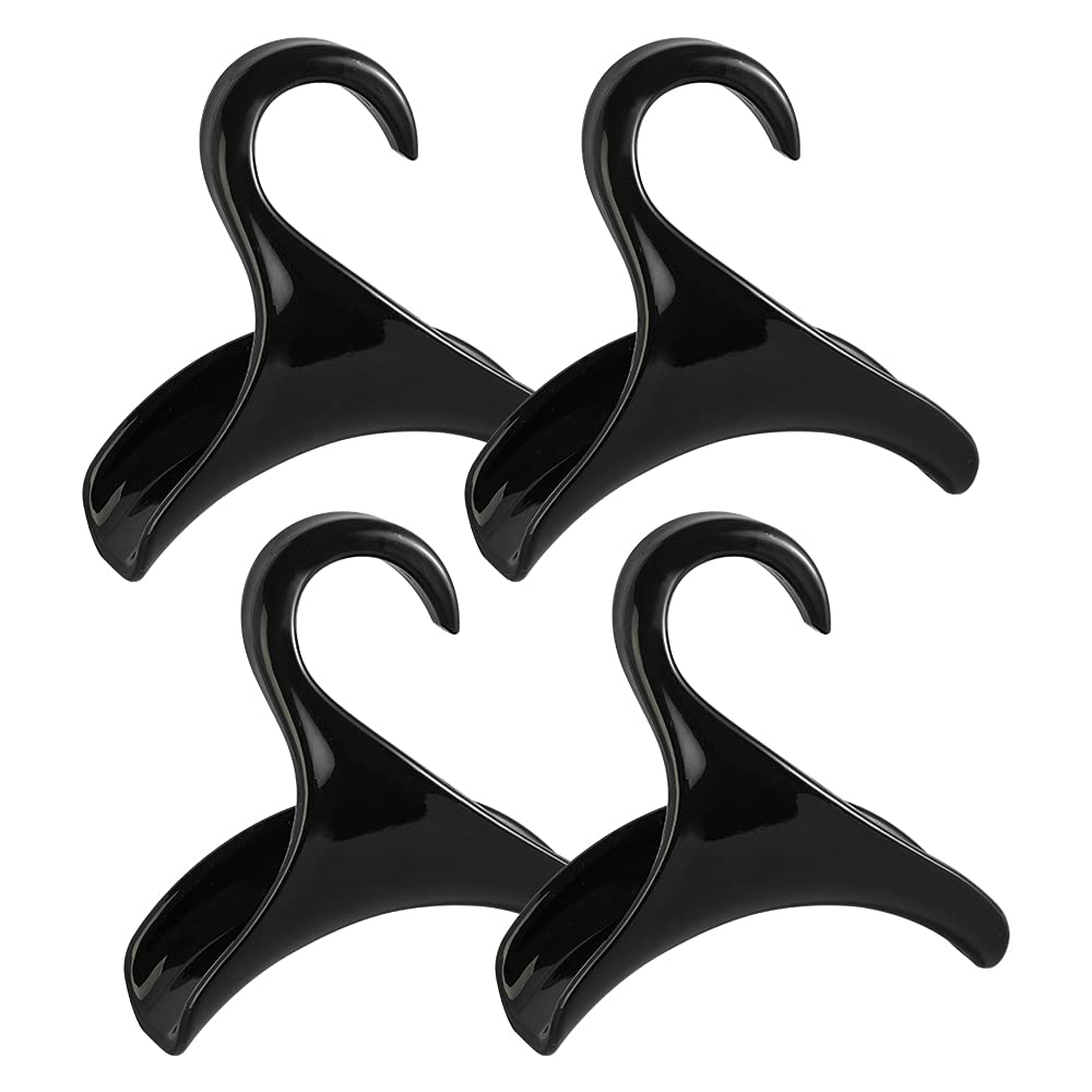 Purse Hanger Hook Bag Rack Holder - Handbag Hanger Organizer Storage - Over The Closet Rod Hanger for Storing and Organizing Purses | Backpacks |Satchels | Crossovers | Handbags | Tote(4 Pack)