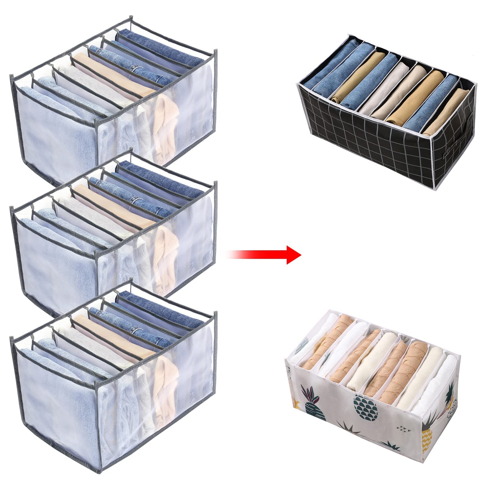 TIGARI Wardrobe Clothes Organizer