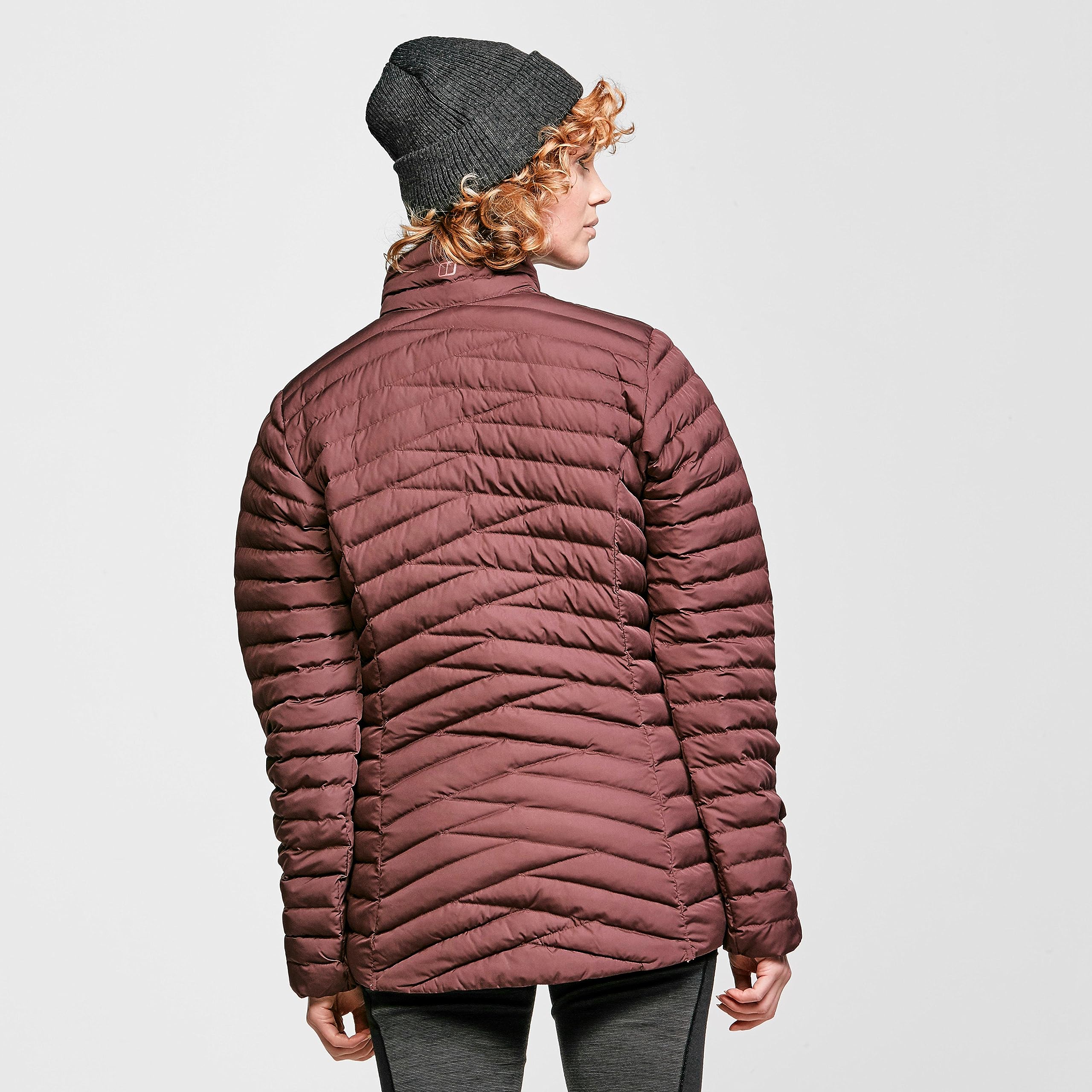 Berghaus Women's Standard Puffer Insulated Jacket Water Repellent Nula, Non-Hooded Sassafras